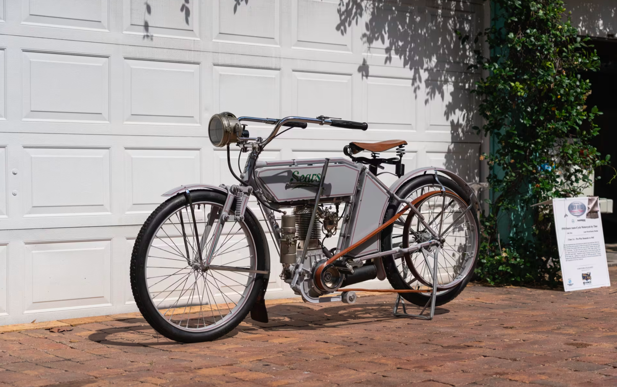 1910 Sears Single Aurora Single-Cylinder By Mecum - GLORIOUS MOTORCYCLES