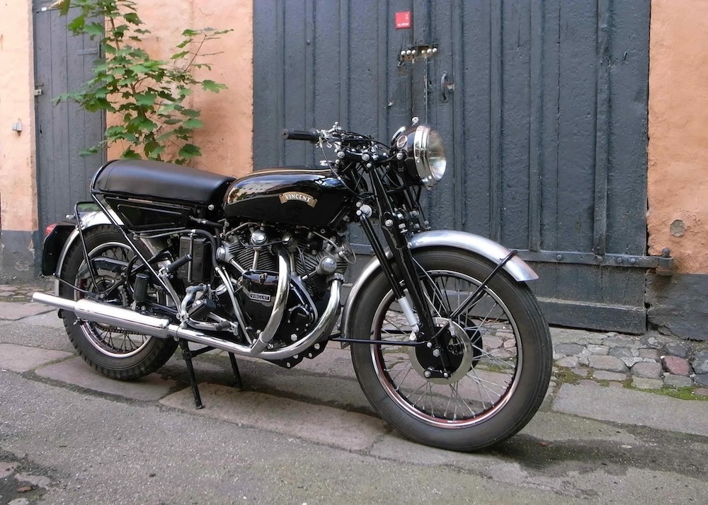 1955 Vincent Black Shadow Series D By Century Limited - GLORIOUS ...